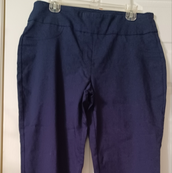 Ruby Rd. | Pants & Jumpsuits | Ruby Rd Athletic Navy Blue Pants Size 4p ...